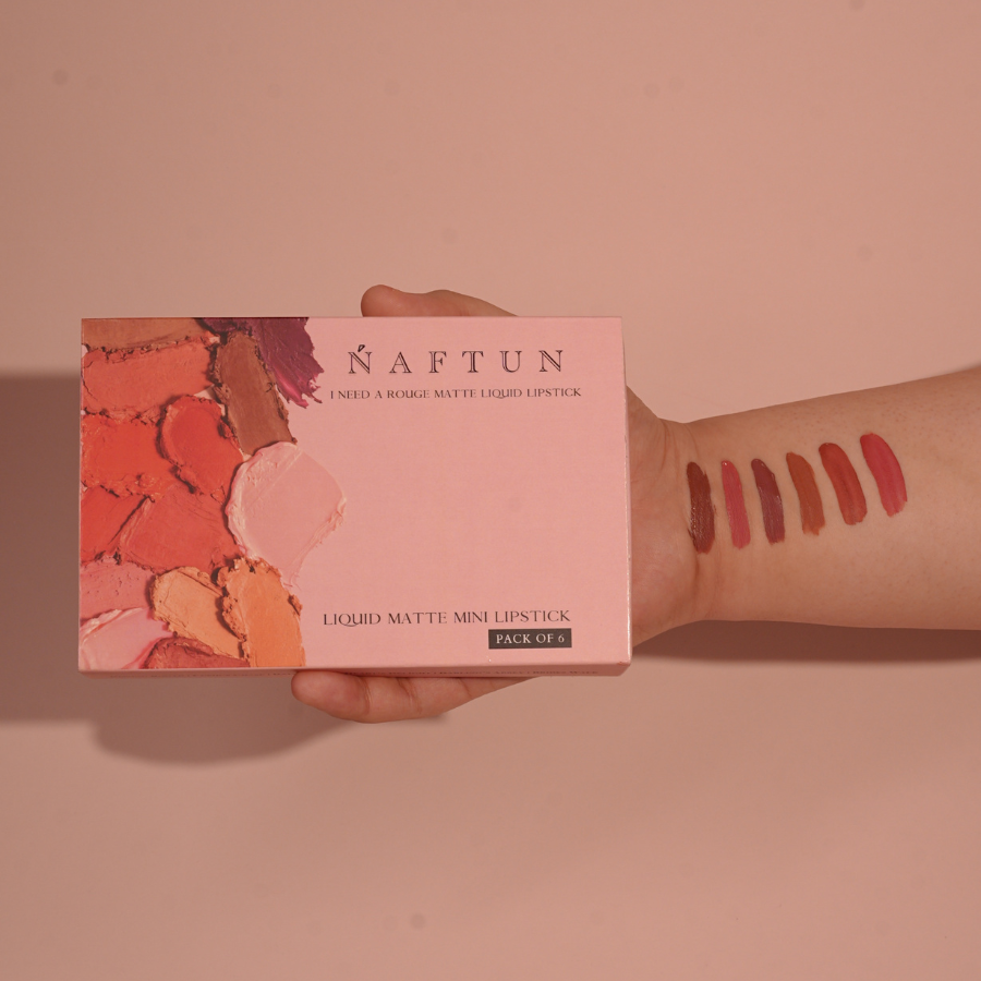 Creme Matte Mini Liquid Lipsticks Set of 6 – NAFTUN