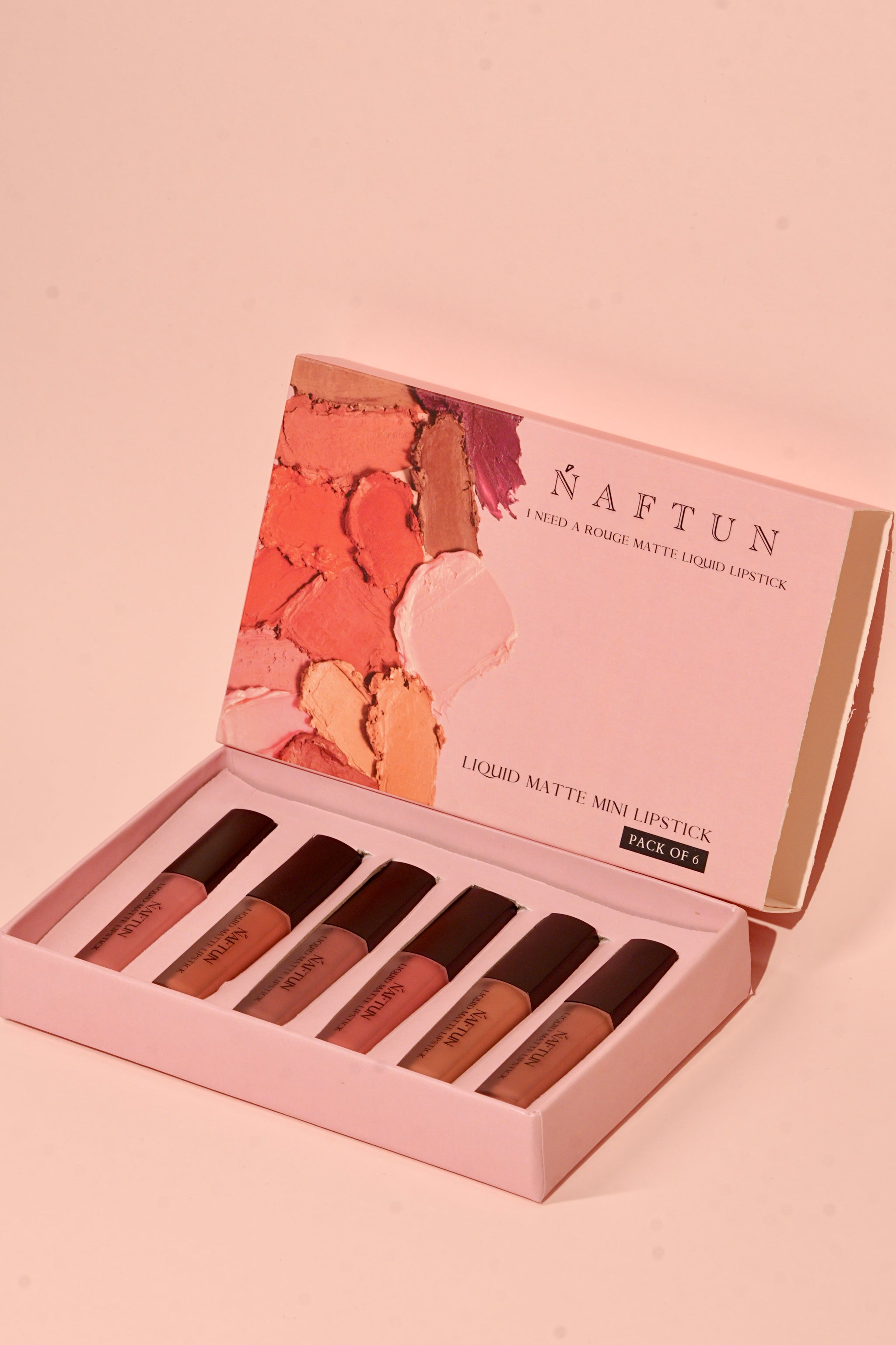 Creme Matte Mini Liquid Lipsticks Set of 6 – NAFTUN
